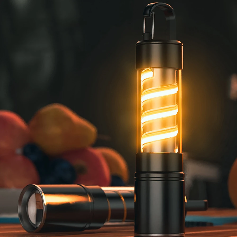 Powerful-LED-Flashlight-Type-C-USB-Charging-White-Laser-Flashlight-5 ...