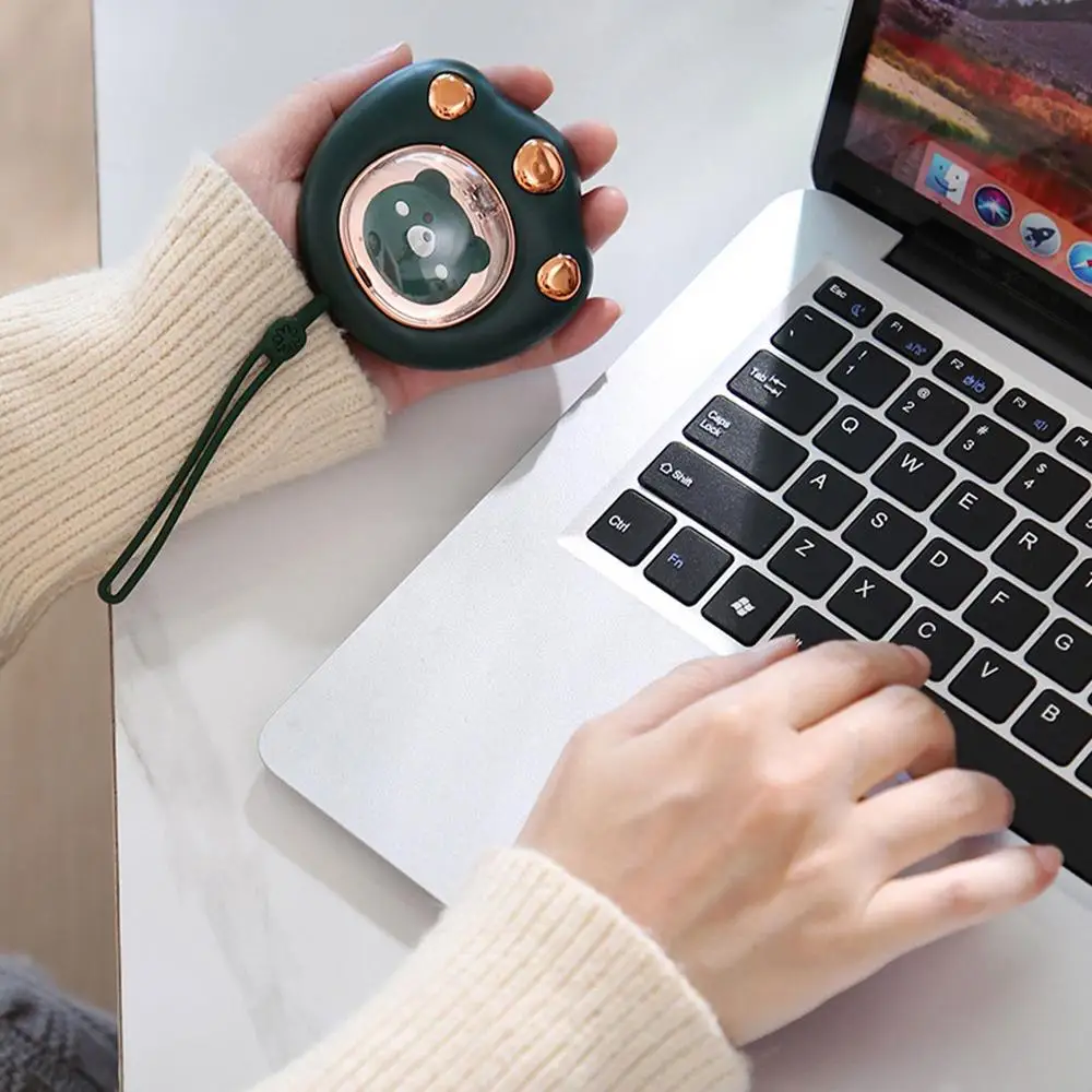 Chaufferettes,Chauffe-mains électrique à LED,Rechargeable par USB ...