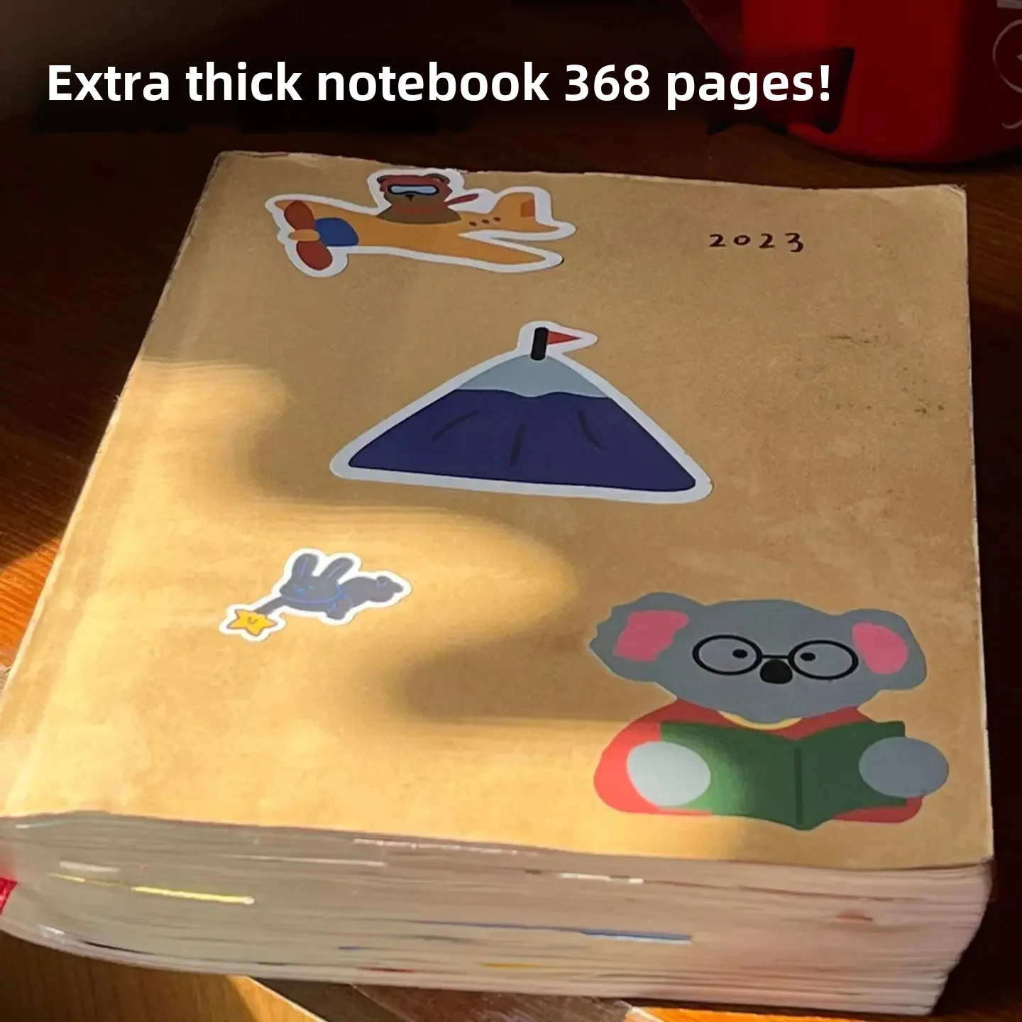 Thick-A5-Blank-Notebook-Vintage-Student-Practical-Draft-Book-Popular ...