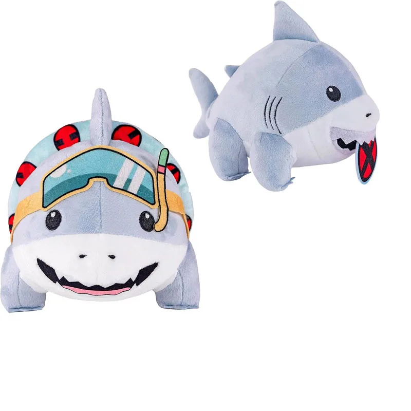 New Anime Jeff The Land Shark Plush Toys Kawaii Stuffed Dolls Cute ...