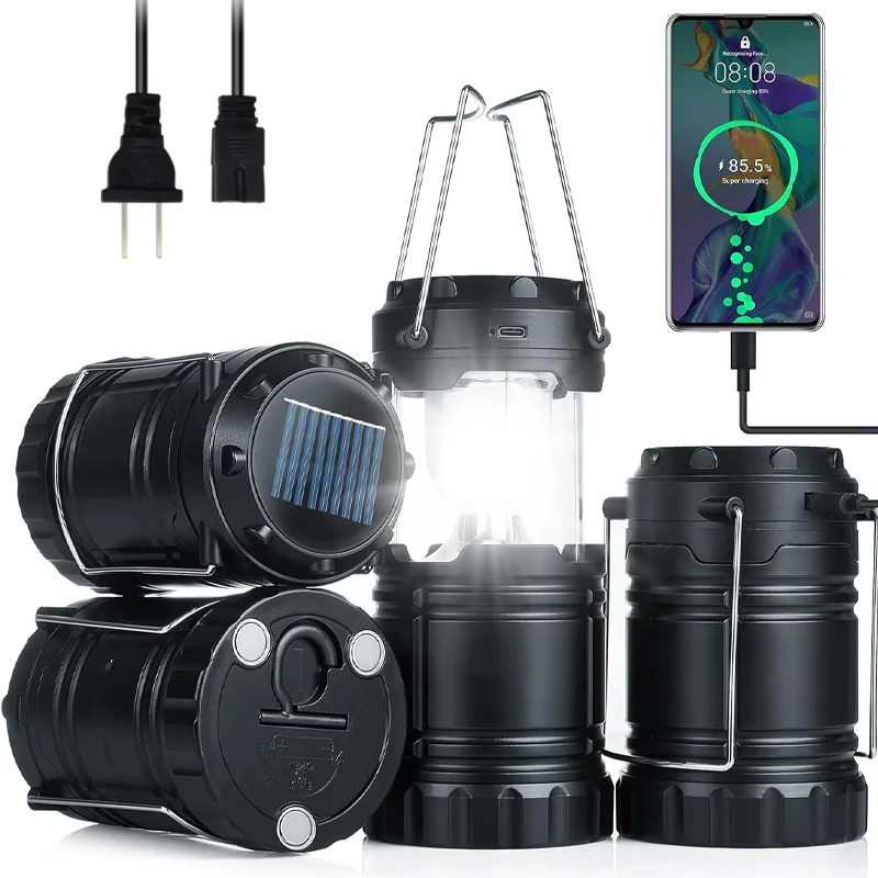 Linterna-Solar-LED-port-til-l-mpara-de-antorcha-telesc-pica-multifunci ...