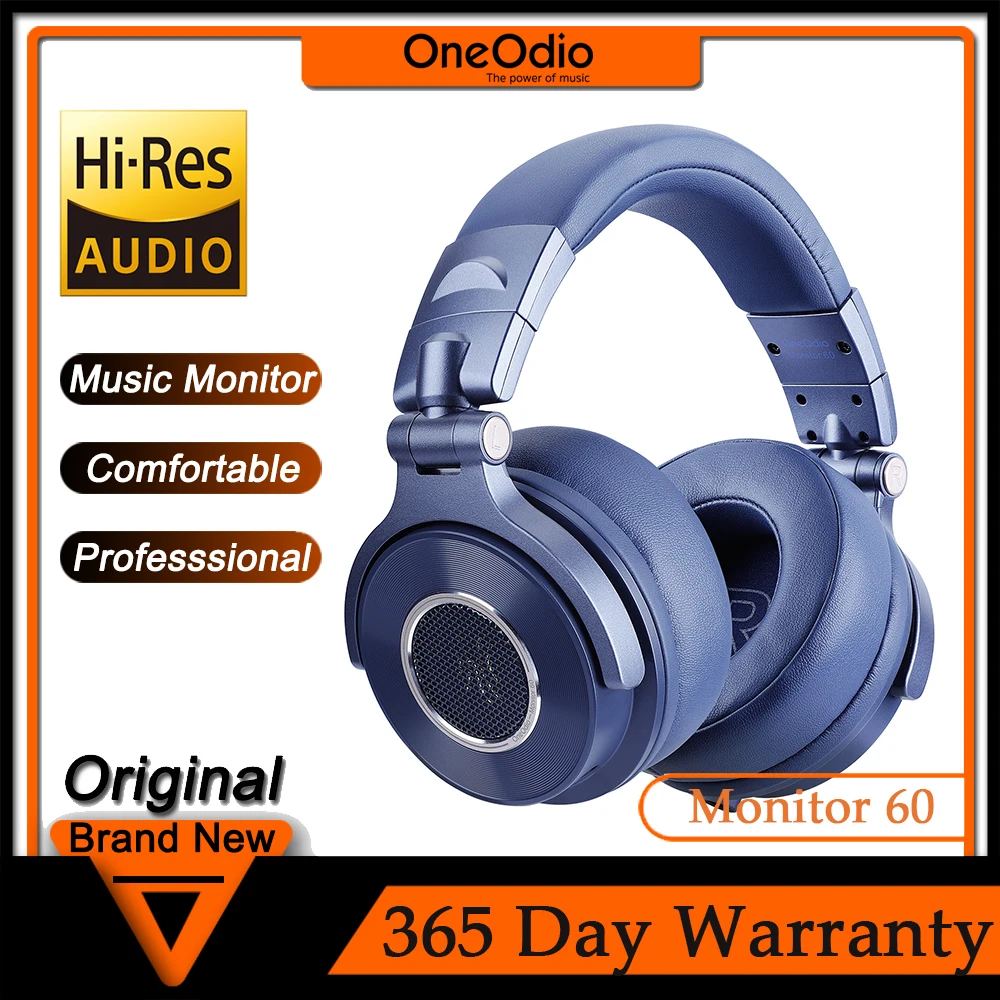 Oneodio-Monitor-60-HiFi-Wired-Earphone-studio-professional-Headphone ...