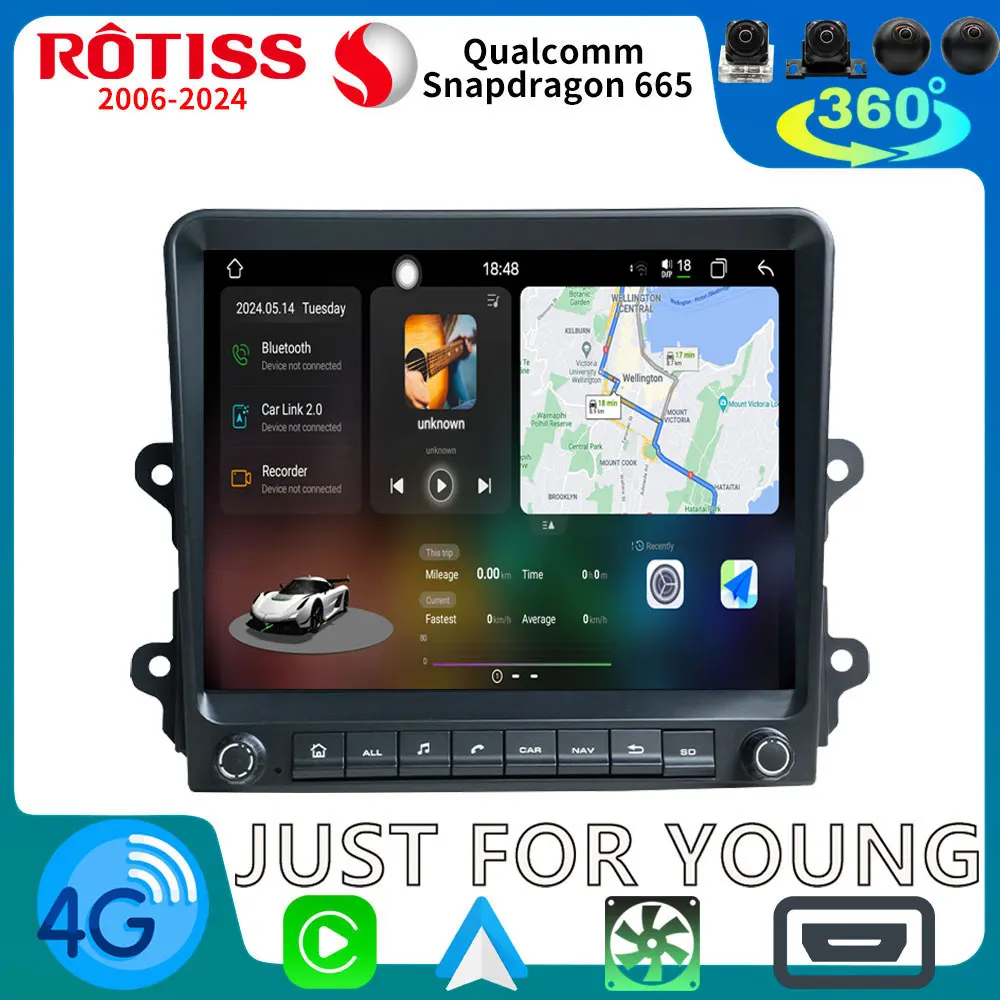 Rotiss-Android-13-12G-256G-Car-GPS-Radio-Screen-For-Porsche-Porsche ...