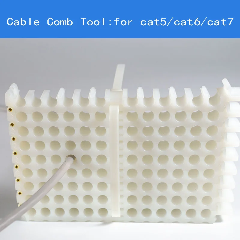 Network-Carding-Device-Cable-Comb-Nylon-Plastic-Generic-Cabling ...