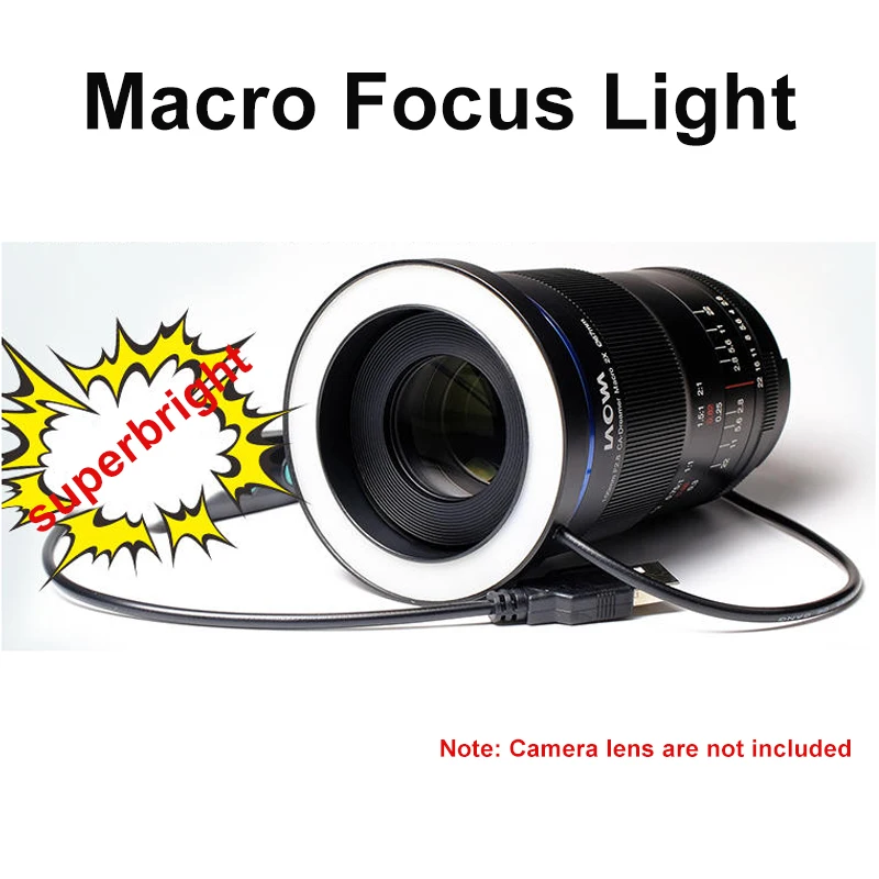 Dimmable-LED-Macro-Ring-Light-Universal-Macro-Photography-Tools-for ...