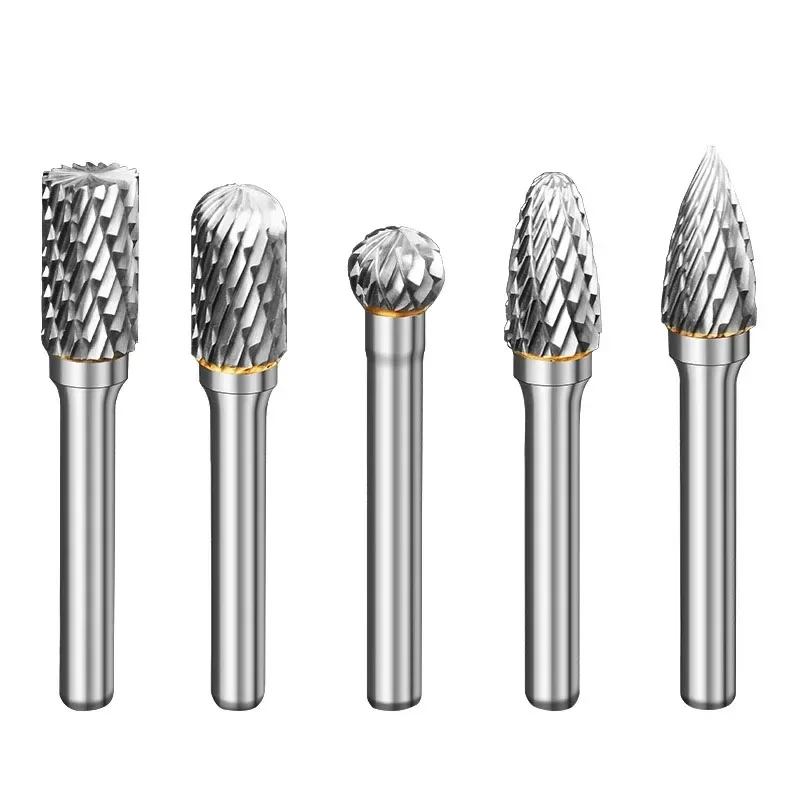 Carbide-Burrs-Rotary-File-Cutting-Burs-6mm-Shank-Bits-Tungsten-Carbide ...