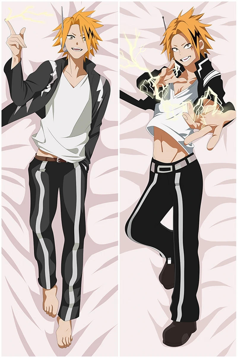 Anime-Kaminari-Denki-Cosplay-Dakimakura-funda-de-almohada-abrazando-el ...