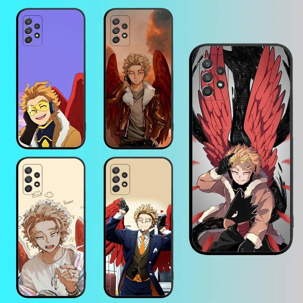 Hawks BNHA M-MHA Phone Case For Samsung S 25,24,21,22,23,30,20,Ultra ...
