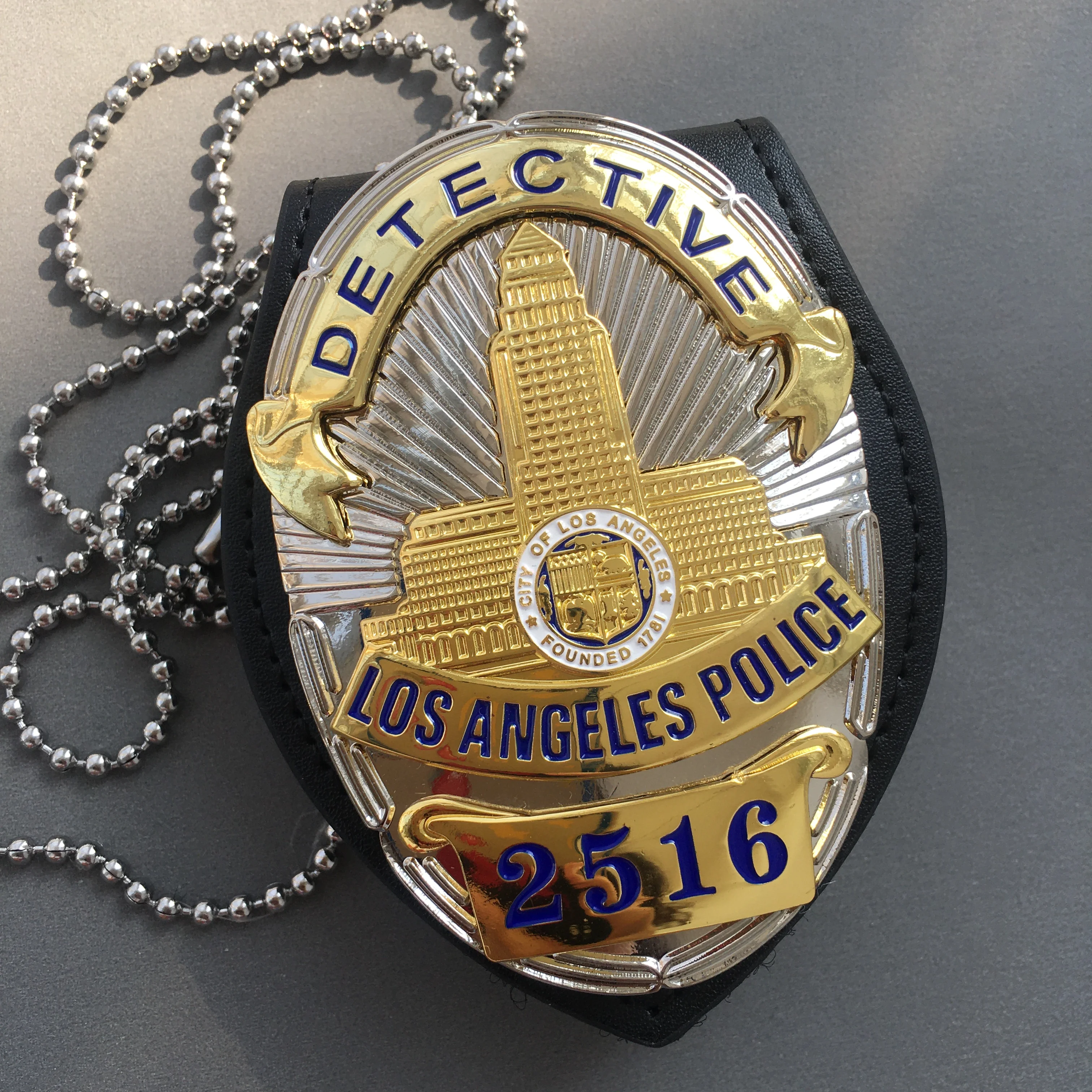 Lapd Detective Badge Replica