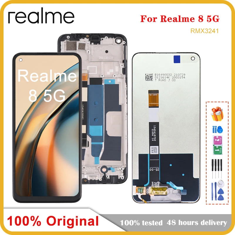 Pantalla-LCD-Original-de-6-5-para-OPPO-Realme-8-5G-RMX3241-montaje-de ...