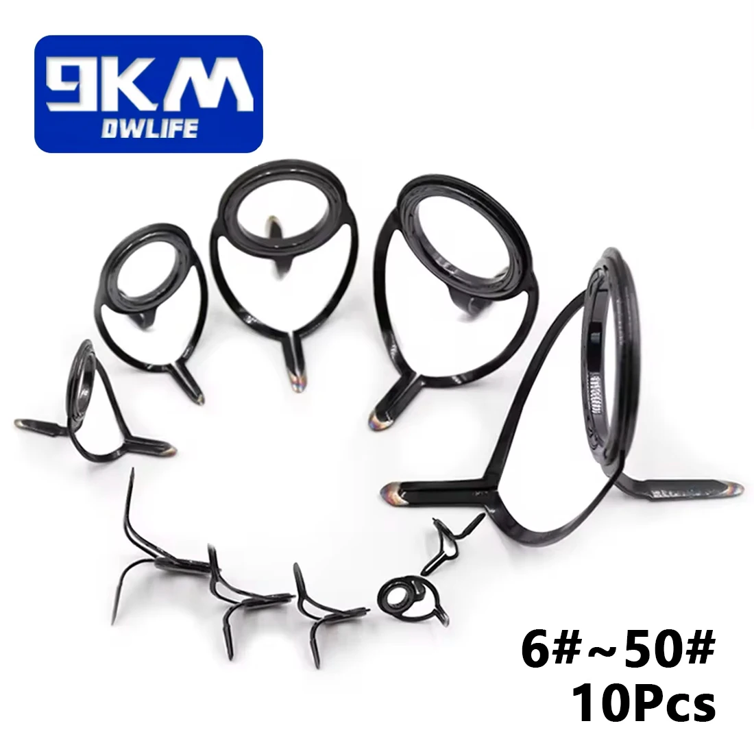 Rod-Repair-Kit-Fishing-Rod-Guides-Line-Rings-Eyes-Sets-10Pcs-Mixed-Size ...