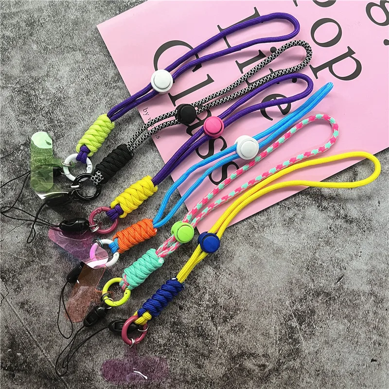 Luxury Keychain Colorful Lanyard for Keys Accessories Exquisite ...