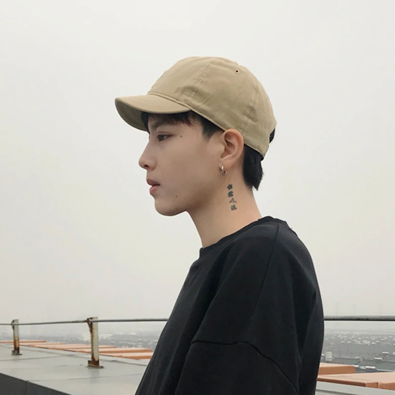 Mens Short Brim Baseball Cap | Short Brim Baseball Hat | Short Brim Hat ...