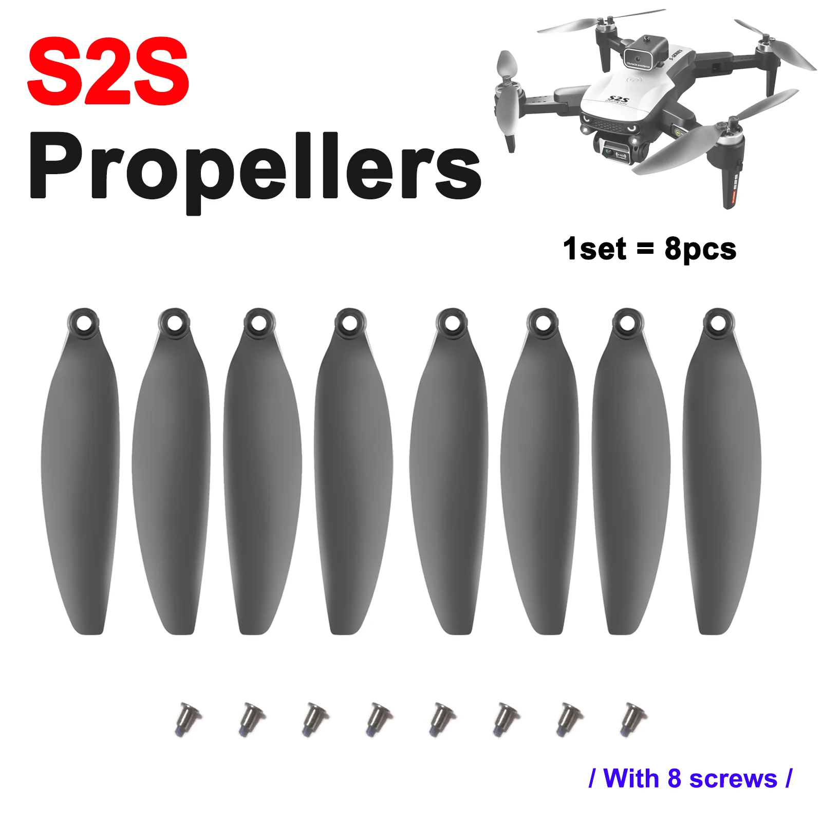 LSRC-Original-S2S-Drone-Propellers-For-S2S-mini-Dron-Spare-Paddles-S2S ...