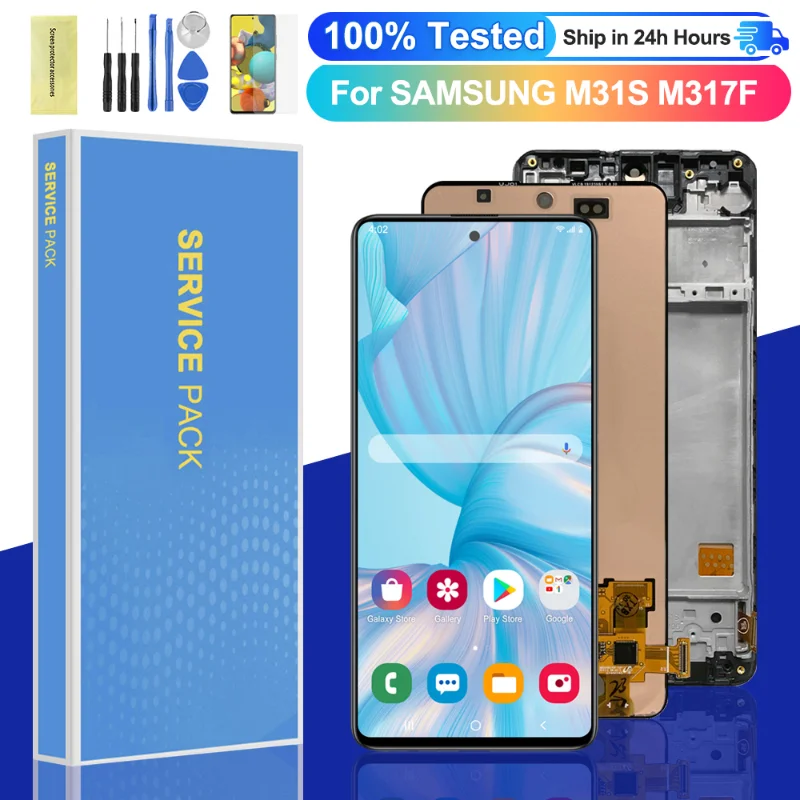 6.5''New Original For Samsung Galaxy M31S M317 Lcd Display Touch Screen ...
