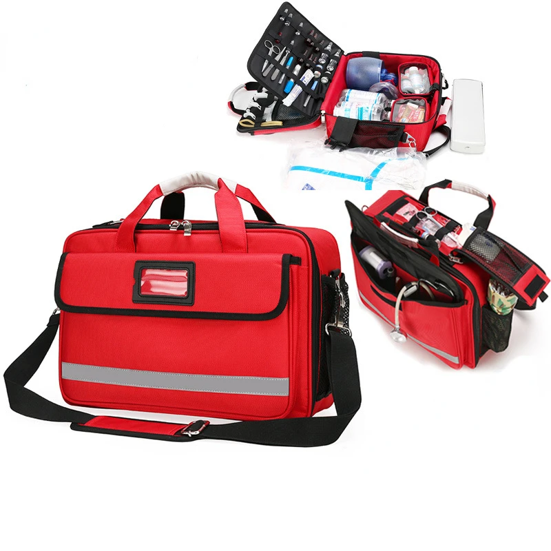 First-Aid-Kits-Medical-Bag-Outdoor-Emergency-Rescue-Large-Capacity-Bag ...
