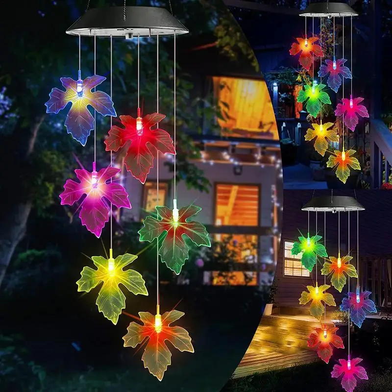 Solar-Led-Wind-Chime-Light-Various-Colors-Light-Outdoor-Waterproof ...
