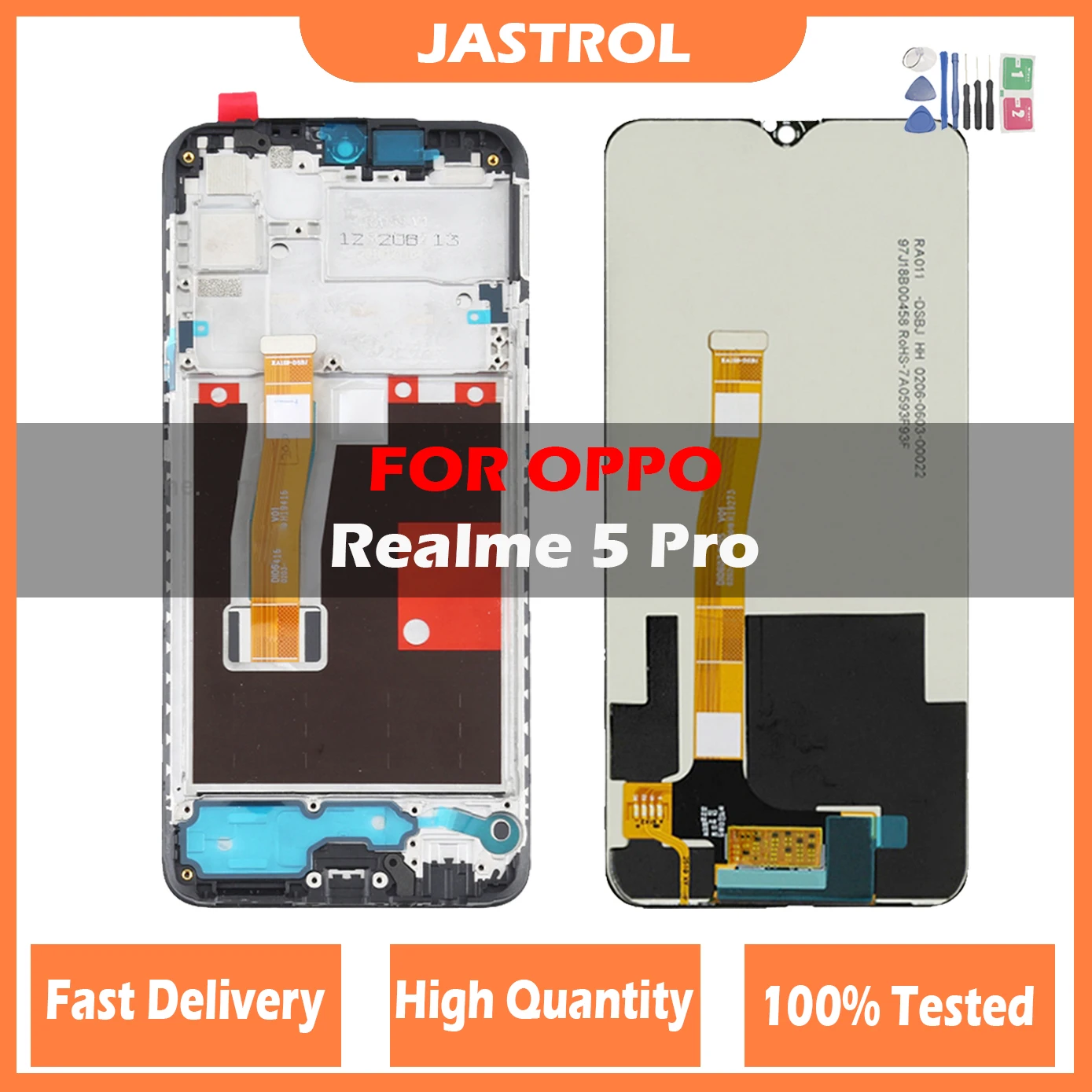 Panel-t-ctil-LCD-para-OPPO-Realme-5-Pro-montaje-de-Sensor-de-pantalla ...