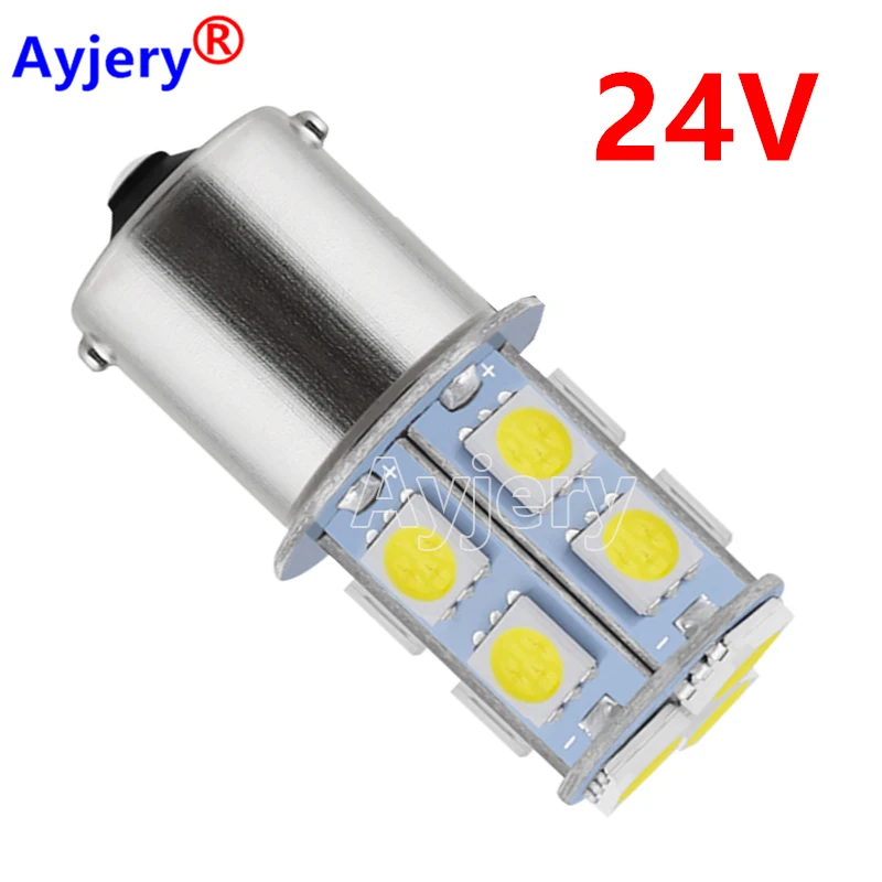 4PCS-24V-DC-Turn-Signal-LED-Light-S25-5050-13-SMD-P21W-1156-BA15S-1157 ...