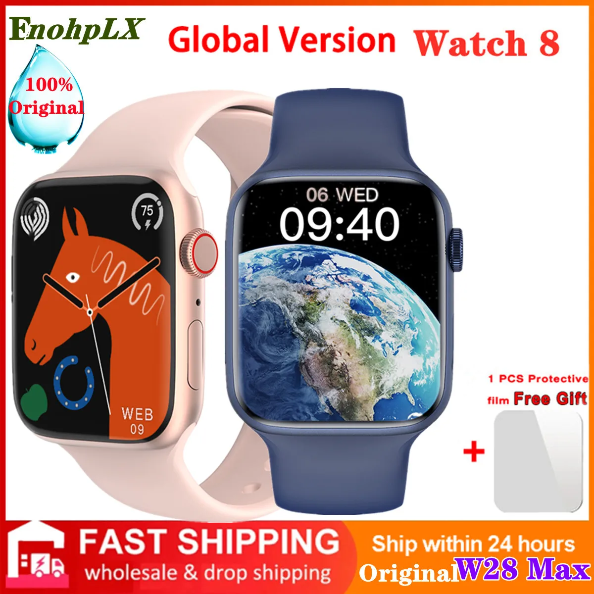 Original-iwo-W28-MAX-Smart-Watch-2-0-inch-Siri-45MM-Series-8-Wireless ...