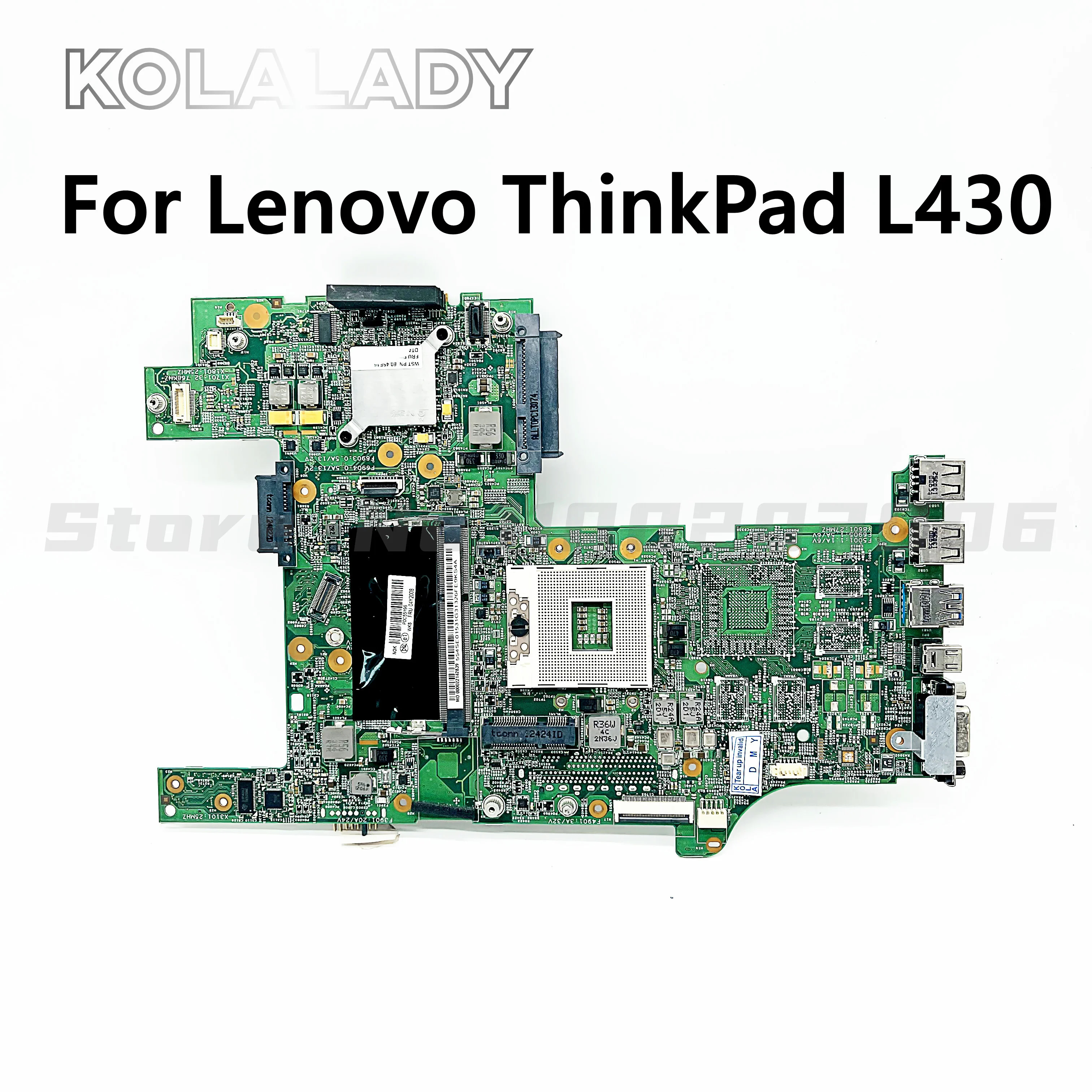 For Lenovo ThinkPad L430 Laptop motherboard FRU:04Y2001 04Y2008 04W6671 ...