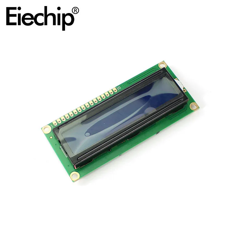 1 pçs display lcd módulo lcd1602 tela azul 16x2 personagem 3.3v 1602 ...