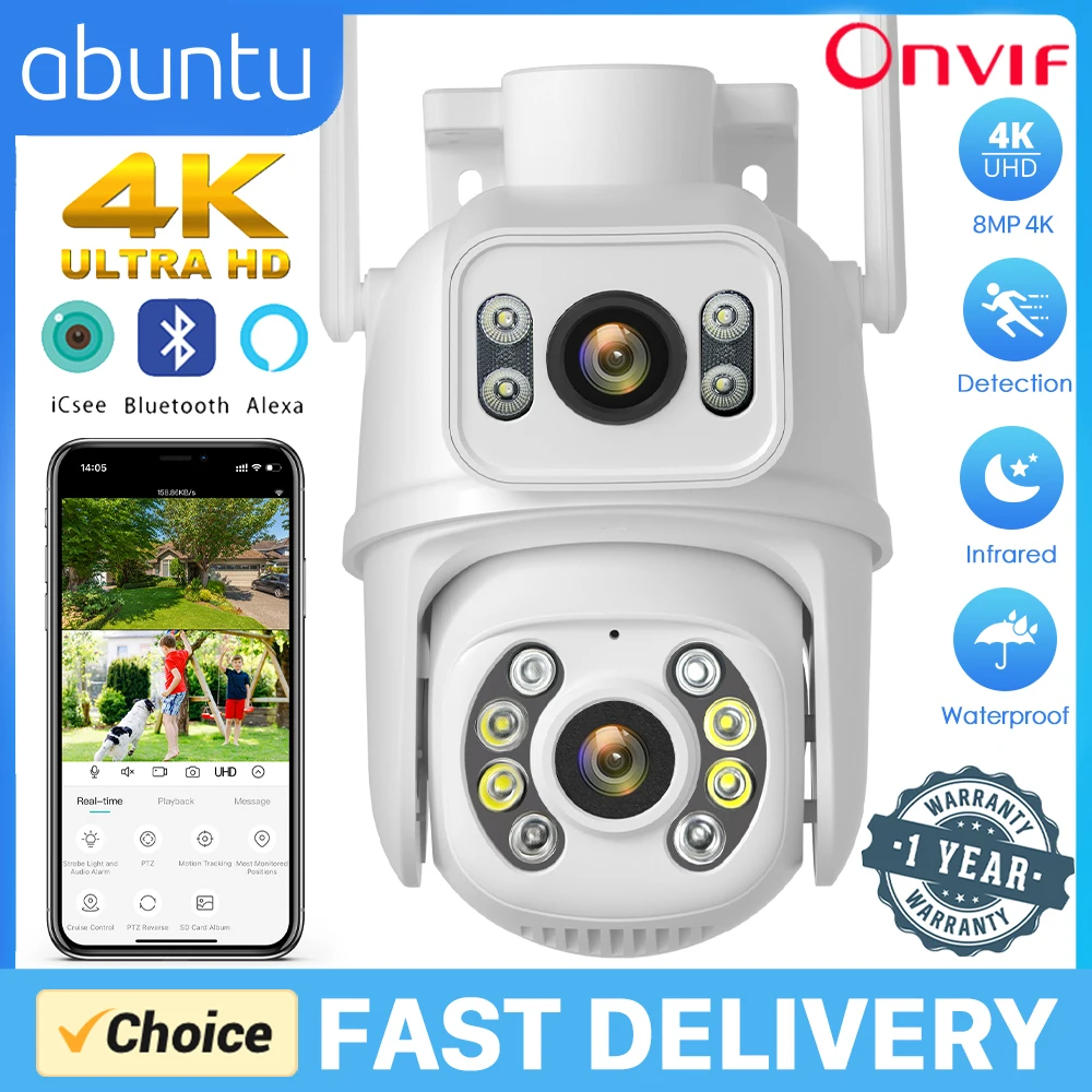 8MP-4K-WIFI-IP-Camera-Dual-Lens-Dual-Screens-PTZ-Surveillance-Camera ...