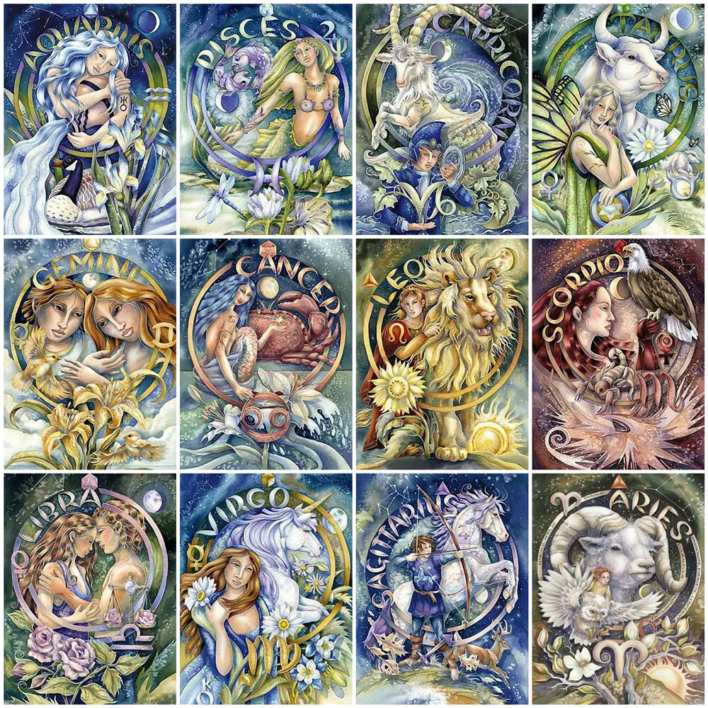 EverShine-5D-DIY-Diamond-Painting-Animal-Constellations-Cross-Stitch ...