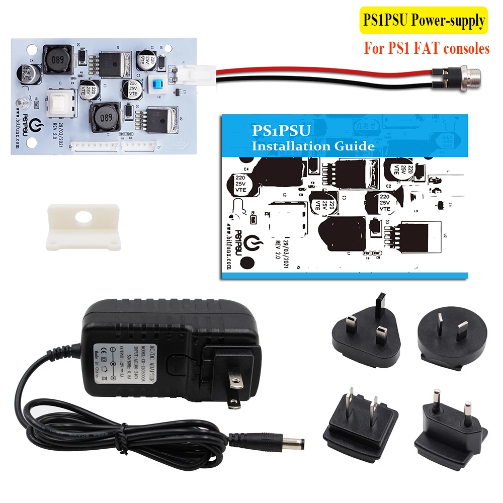 Replacement PS1PSU 12V Rev 2.0 Power Board Charging Adapter Compatible ...
