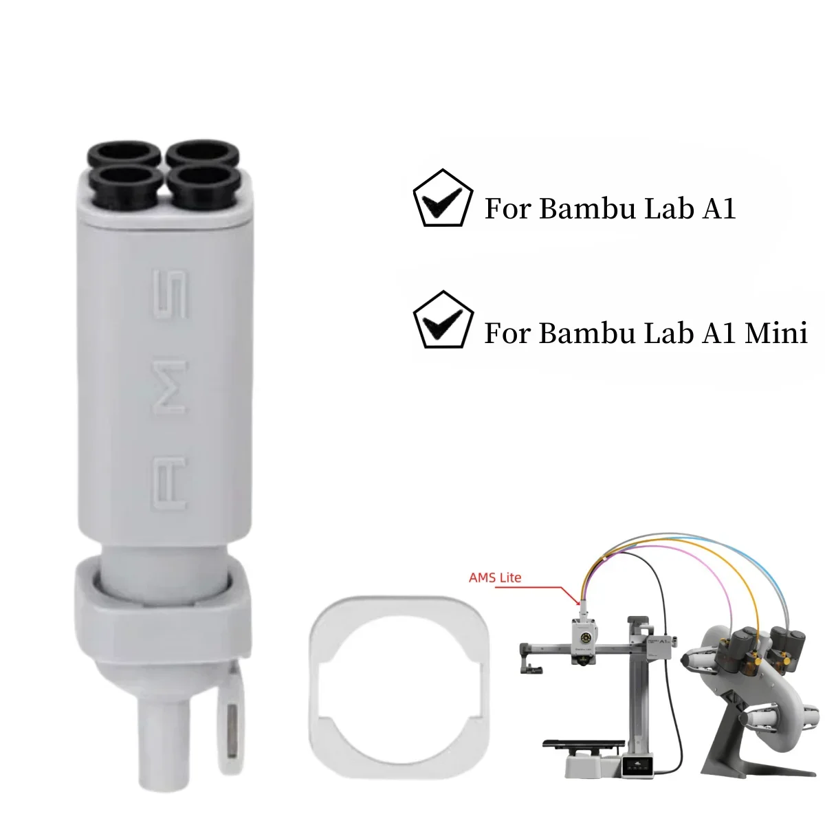 Bambu-Lab-3D-Printer-AMS-Lite-Filament-Hub-and-AMS-lite-Top-Mount ...