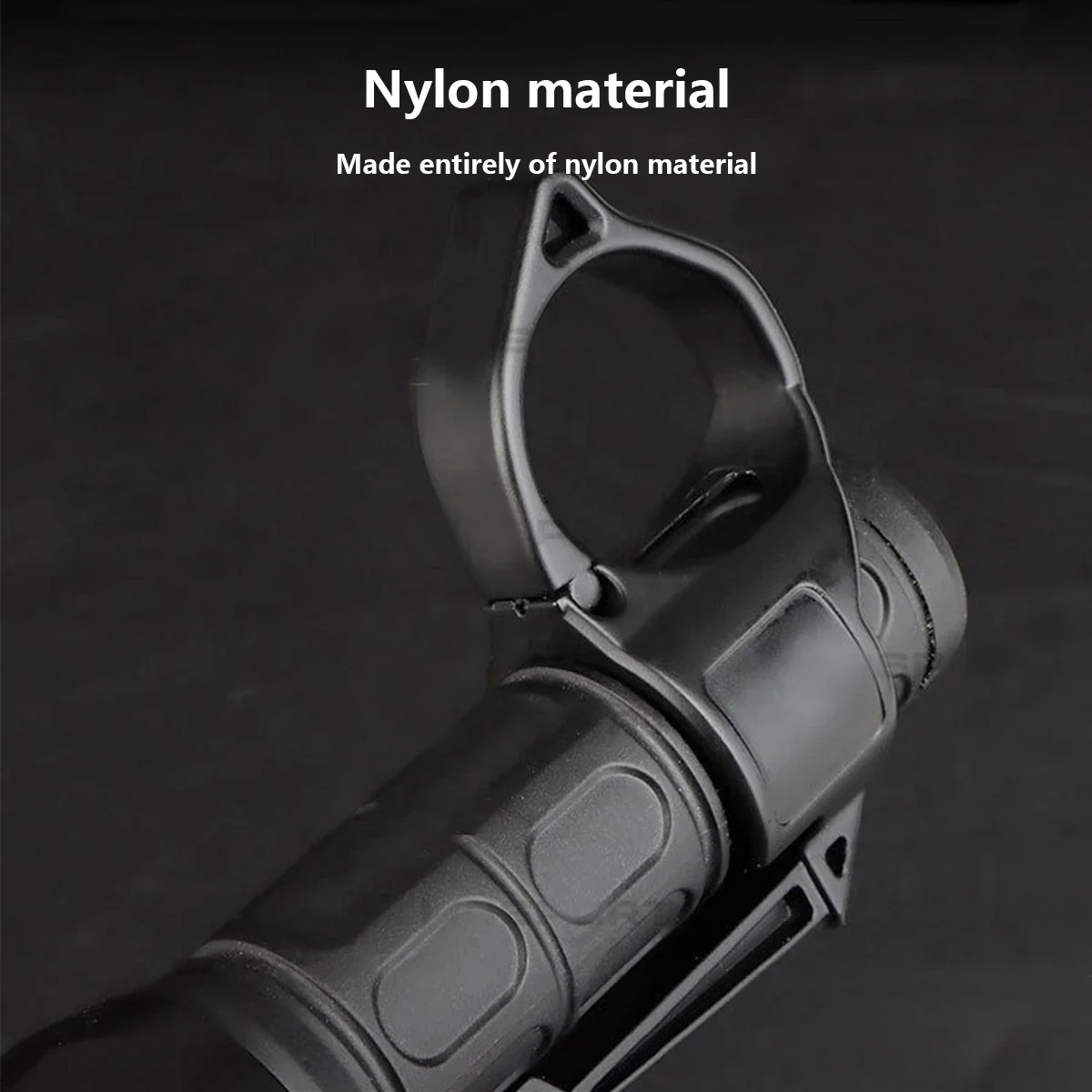 ^Finger Ring Flashlight Adapter Flashlight Ring Grip Anti-slip Holder ...