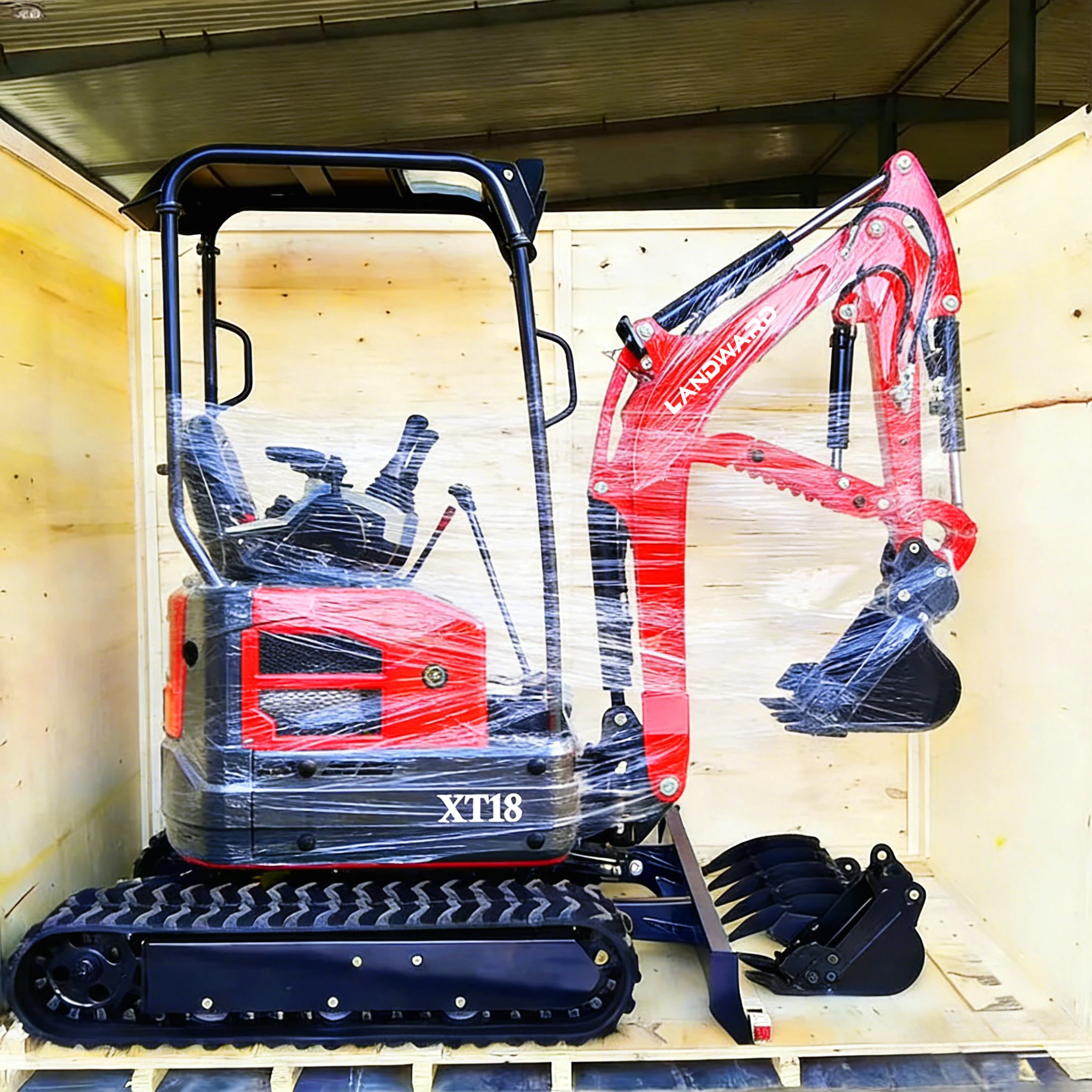 XT18 Hydraulic Mini Excavator 1.8 Tons China Farm Mini Excavator EPA ...