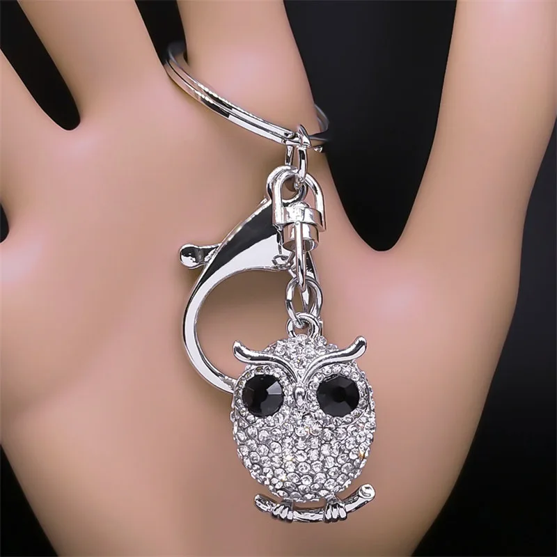 Cute-Animal-Owl-Key-Chain-for-Women-Men-Trendy-Female-Bag-Ornament-Car ...