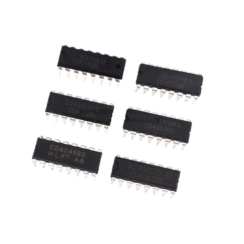 CD4044 4046 4049 4050 4051 4052 4053 4060BE chip through-hole and ...