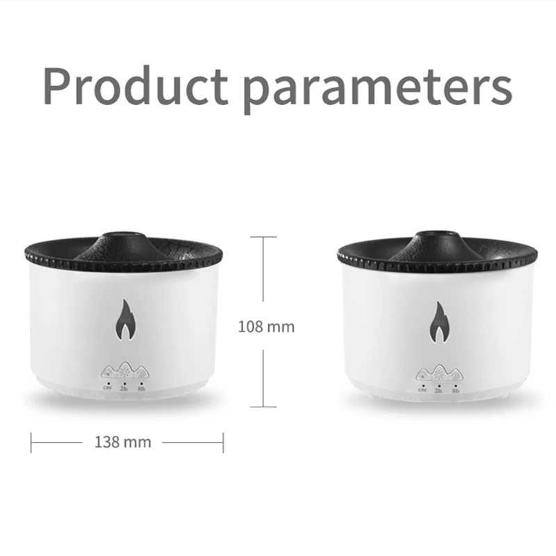 GFI™ Ultrasonic Volcano Essential Oil Diffuser - Gifts for idea