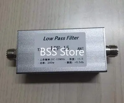 LPF 15 filtro de passagem baixa LPF 15 15mhz sensor de módulo de ondas ...