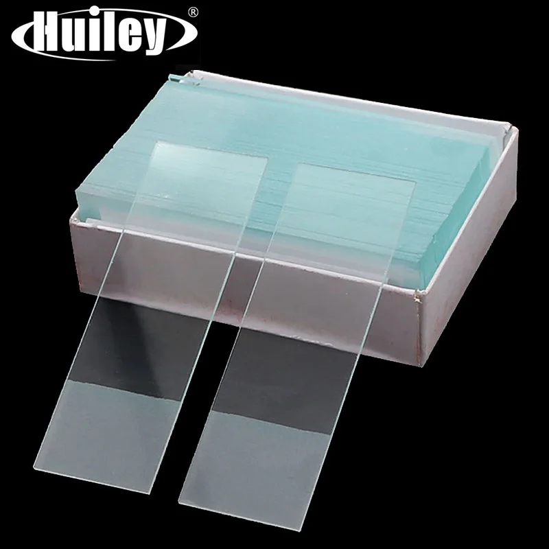 50PCS-25x76-mm-Blank-Microscope-Glass-Slides-Single-Side-Frosted-Slides ...