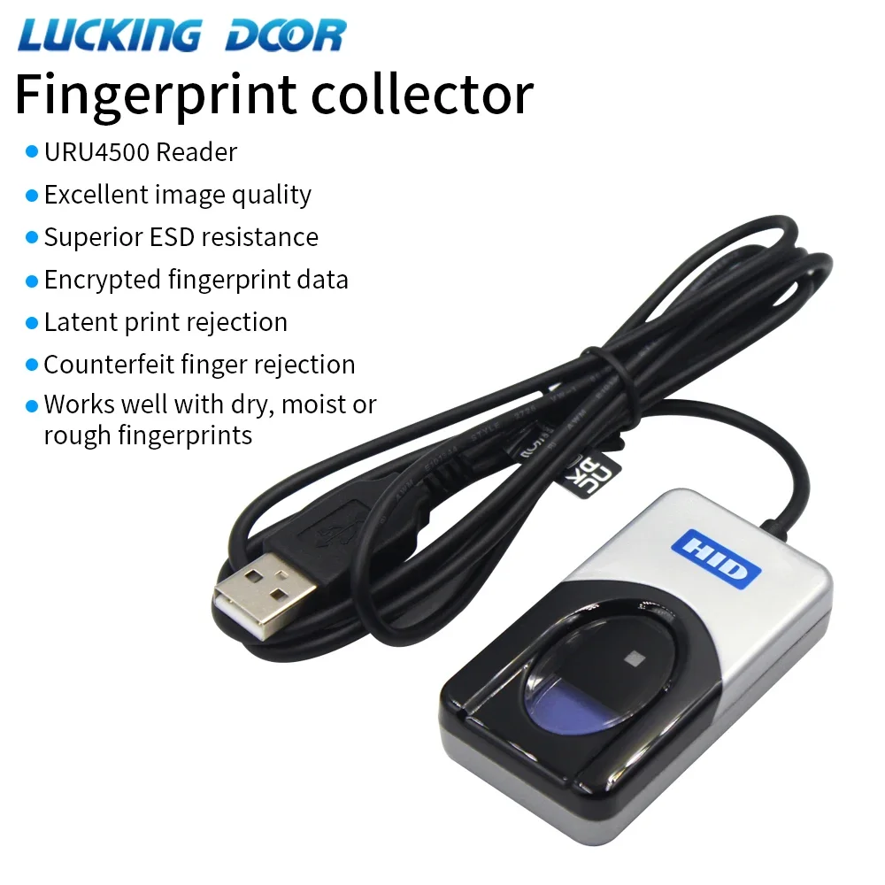 DigitalPersona-URU4500-Leitor-de-impress-o-digital-USB-Scanner-biom ...