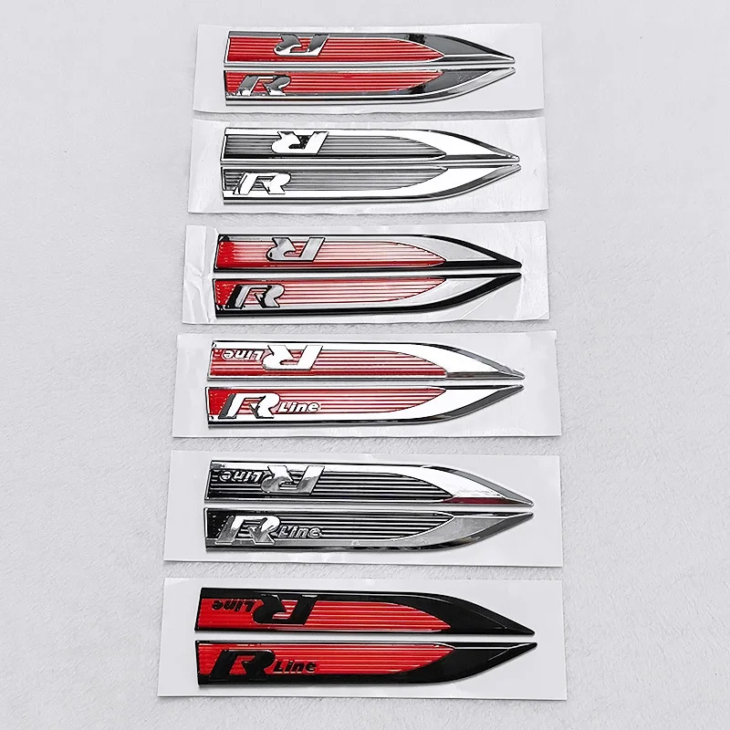 Rline-R-Emblem-Car-Fender-Side-Wing-Auto-Sticker-Accessories-For ...