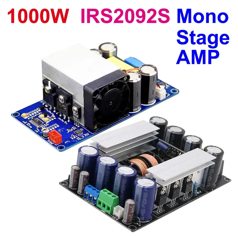 1000W-IRS2092S-Class-D-Digital-Mono-Amplifier-Board-Professional-Stage ...
