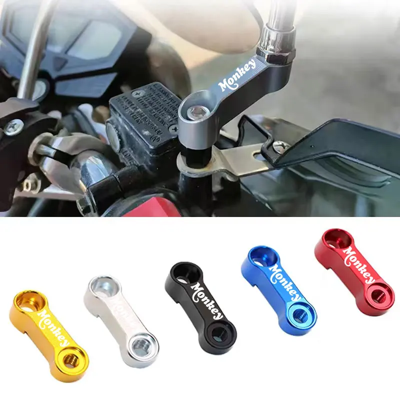 Motorcycle Accessories Rearview Mirrors Extension Riser Extend Adapter ...