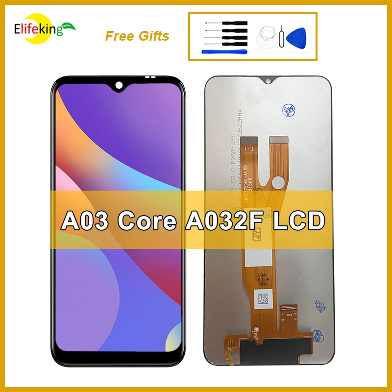 Pantalla de 6,5 "para Samsung Galaxy A03 Core A032, pantalla LCD A032F ...