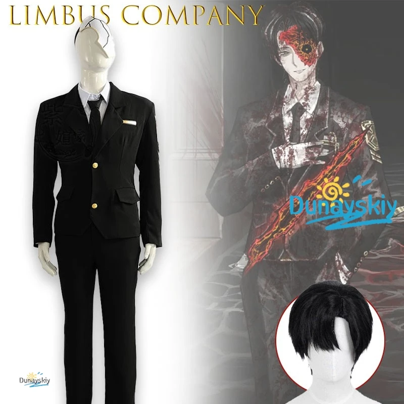 Limbus Company Index Finger Patriarch Vintage Business Suit Cosplay ...