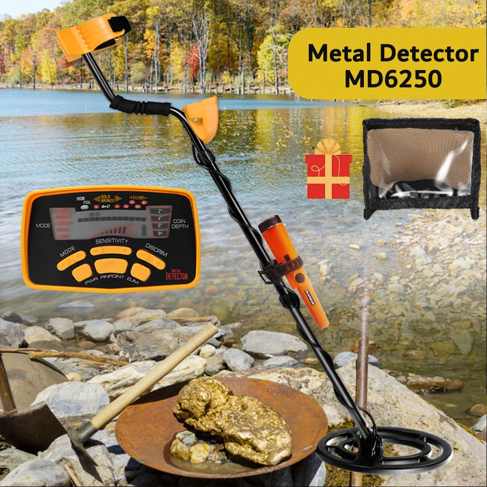Professional Metal Detector High Performance Underground Metal Detector ...