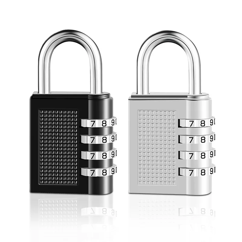 4-Digits-Password-Code-Combination-Padlock-Zinc-Alloy-Suitcase-For ...