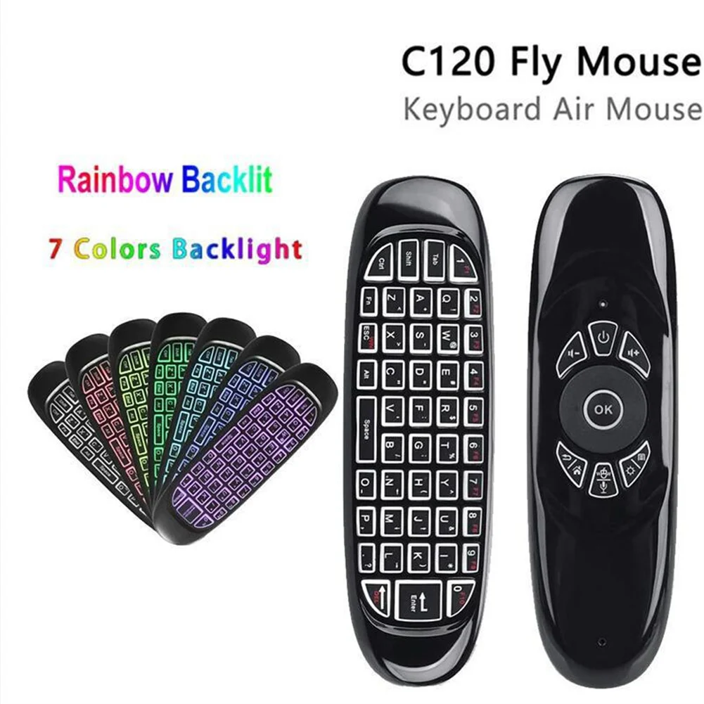 C120-Mini-Air-Mouse-port-til-teclado-sem-fio-recarreg-vel-Fly-Air-Mouse ...