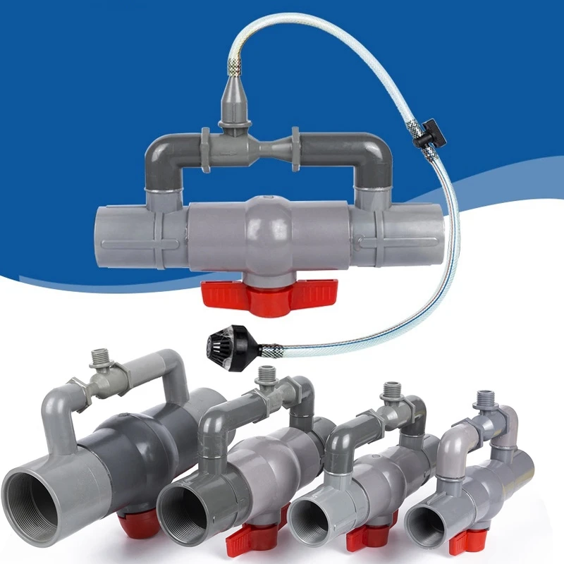 1-2 inch Equal Female BSP Irrigation Venturi Fertilizer Injectors Kit ...