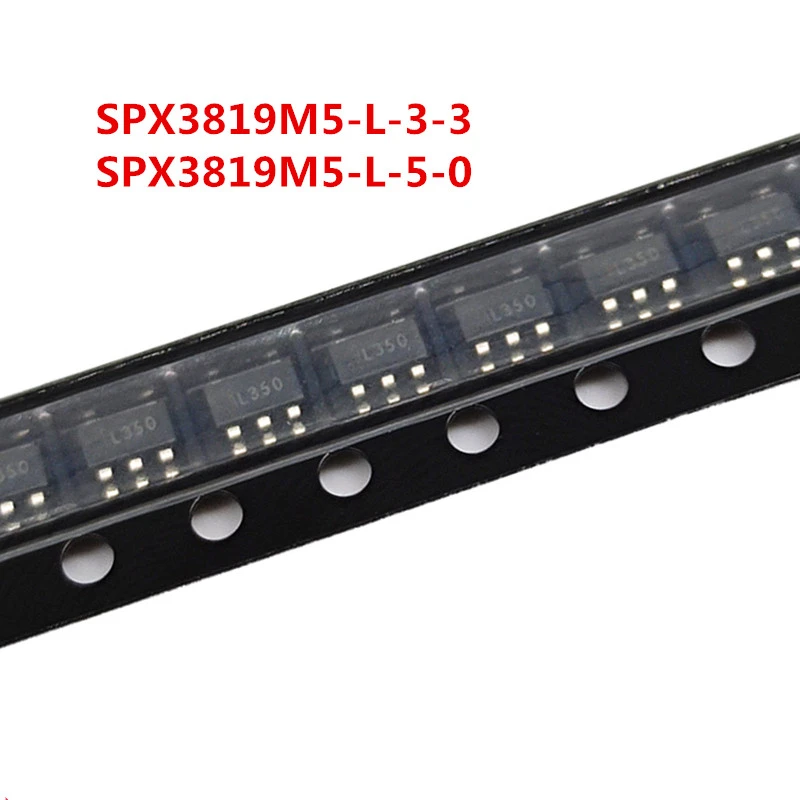 10 pièces, SPX3819M5-3.3 SPX3819M5-L-5-0 Tr SOT23-5 SPX3819-3.3 SOT23 SPX3819, SPX3819M5-3.3/TR ...