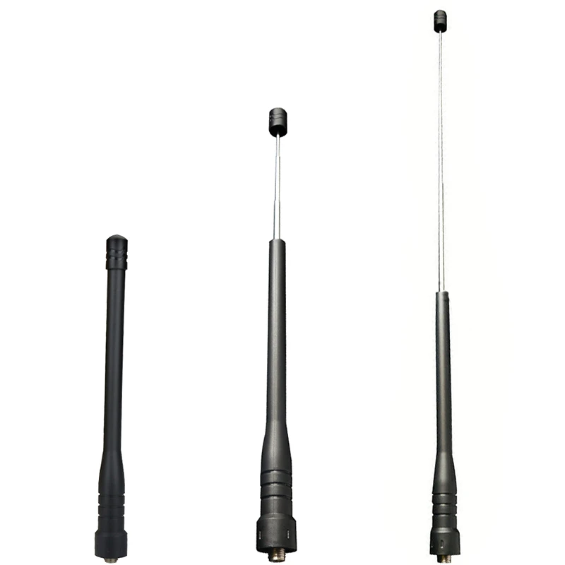 Antenne Portable,Antenne de Gain télescopique à tige 2022,pour talkie-walkie Baofeng,double ...