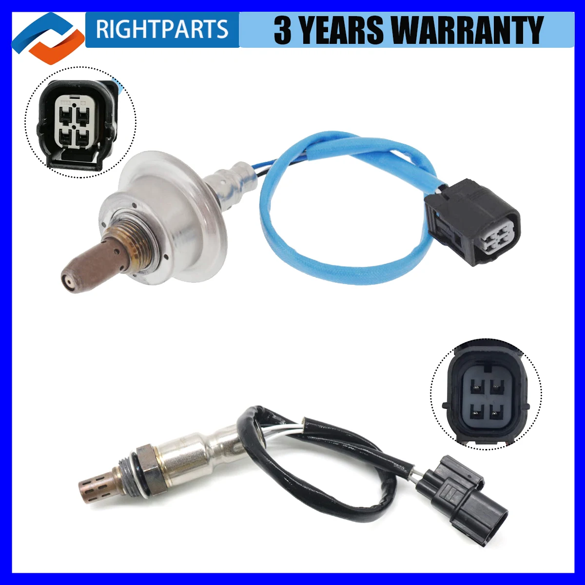 New Up+Downstream Oxygen O2 Sensor For Honda Civic 1.8L 2007 2008 2009 ...